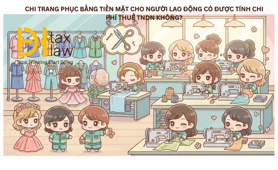 Chi Trang Phục Bằng Tiền Mặt Có Được Trừ Thuế TNDN?